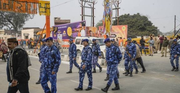 Ayodhya all set for Ram temple consecration at 12.20 pm; multi-layer ...
