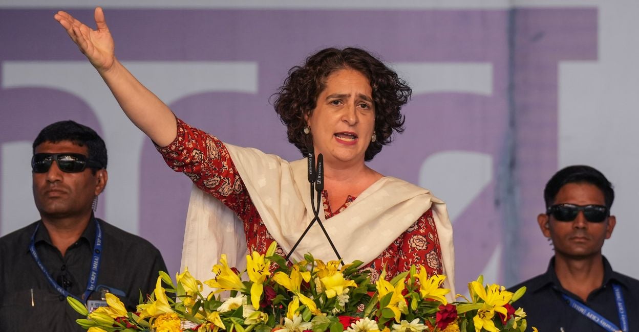 Ensure Level Playing Field In Ls Polls Priyanka Gandhi Urges Ec