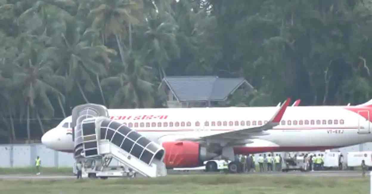 Air India flight bomb threat written on toilet tissue paper; 135 ...