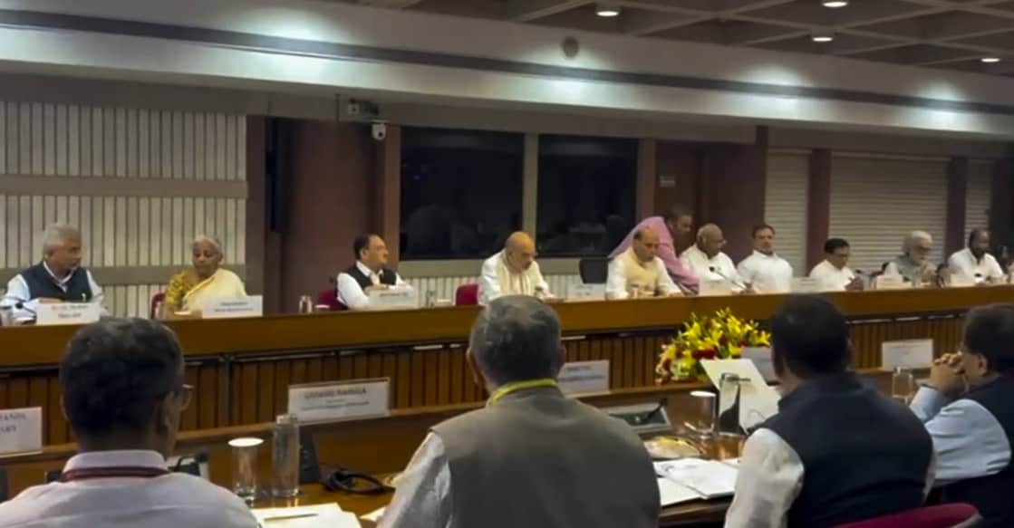 Pahalgam attack: All-party meeting calls for action against terror camps