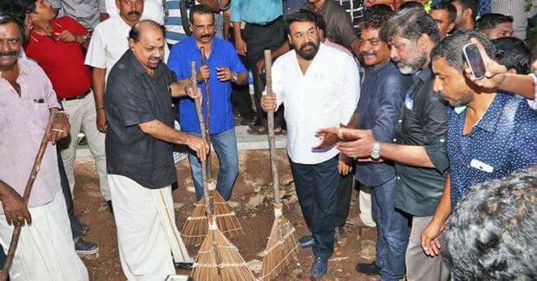 Modi asked, Mohanlal took the broom for a better India | Narendra Modi ...