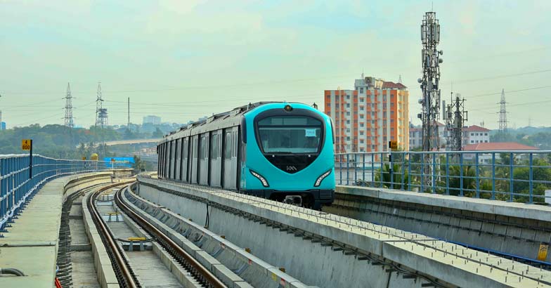 Riding the Kochi Metro