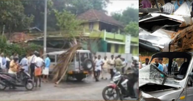 2 kids among 3 killed as school van rams wall in Koothattukulam ...
