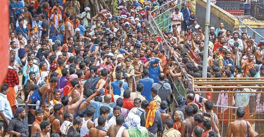 Police walk a tight rope at Sabarimala as rumours, protests mar peace ...