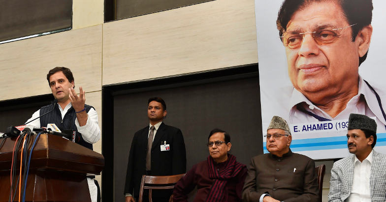 E Ahamed defender of people, guiding light: Rahul Gandhi | Kerala News ...