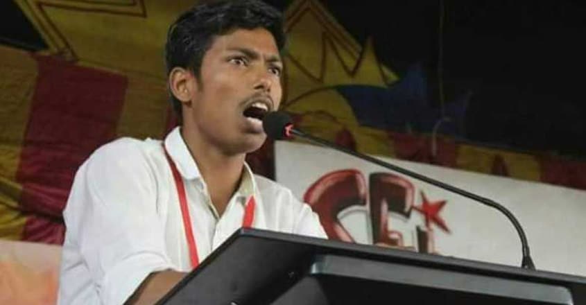 3 held for SFI leader's murder as tense Maharaja's welcomes freshers