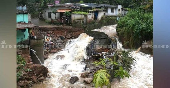 Rain fury continues in north Kerala | Heavy rain | Kerala heavy rain ...