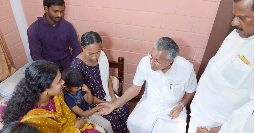 Vasanth Kumar's widow declines CM's offer of posting in police | Kerala ...
