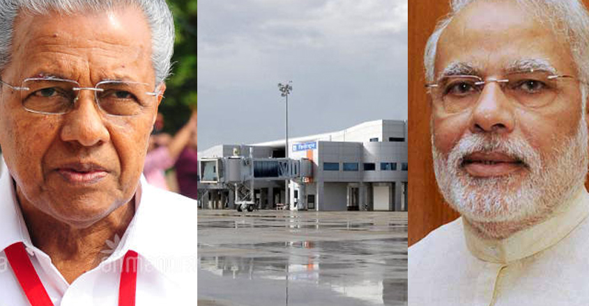 It's Pinarayi vs Modi over TVPM airport