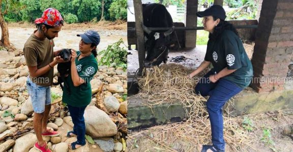One-woman army scripts new episode in flood-hit Kerala's animal planet ...