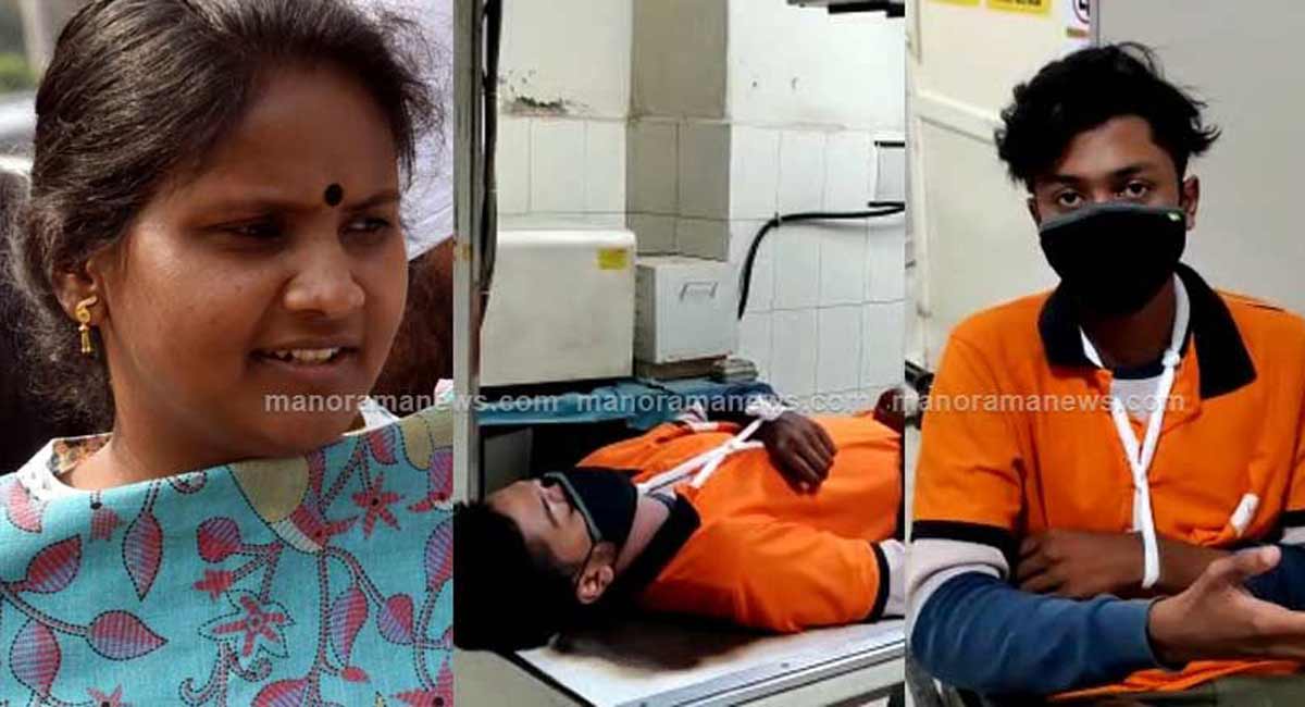 Youth manhandled for questioning lockdown violation by Ramya Haridas MP ...