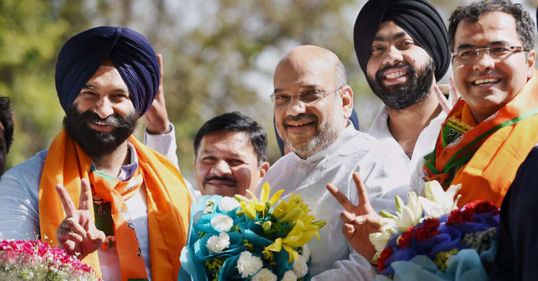 BJP wins 5 of 10 assembly seats in bypolls, Congress bags 3 seats | BJP ...