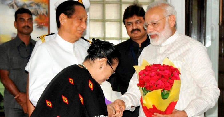 PM gets rousing welcome during Odisha roadshow | Narendra Modi | BJP ...