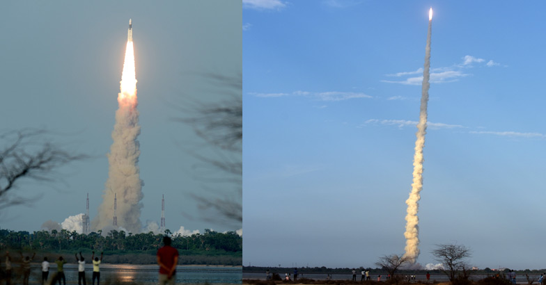 GSLV-Mk III: ISRO successfully launches India's heaviest rocket | Video ...