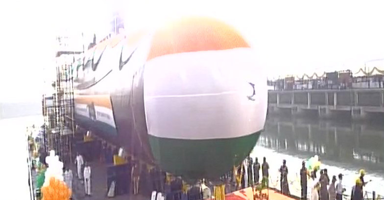 INS Khanderi, India's second Scorpene-class submarine launched in ...