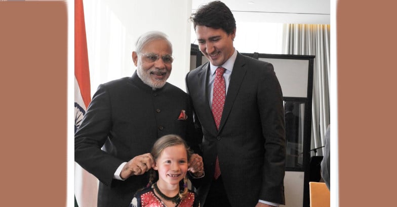 Finally, PM Modi tweets welcome to Trudeau | PM Modi | PM Modi Trudeau ...