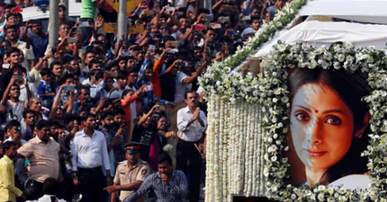 India bids tearful adieu to Sridevi | Sridevi funeral | Sridevi body ...