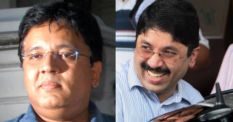 Maran brothers discharged in telephone exchange case | Maran brothers ...