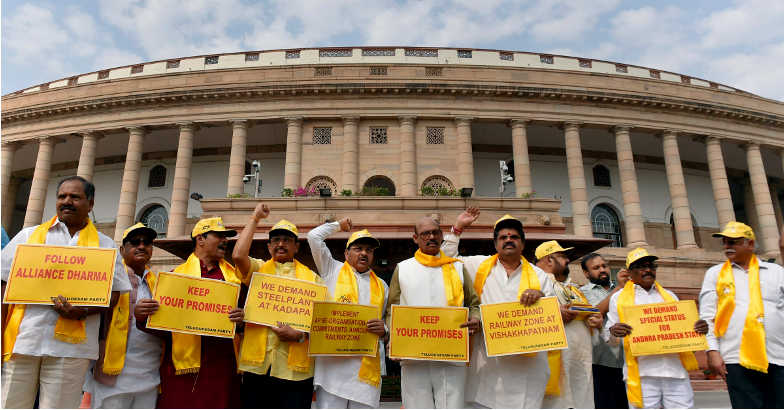 Opposition gangs up as TDP pushes for no-confidence motion | TDP no ...