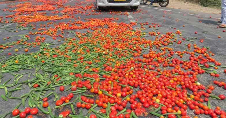 As farmers' protest enters Day 3, vegetable prices soar | Farmers ...