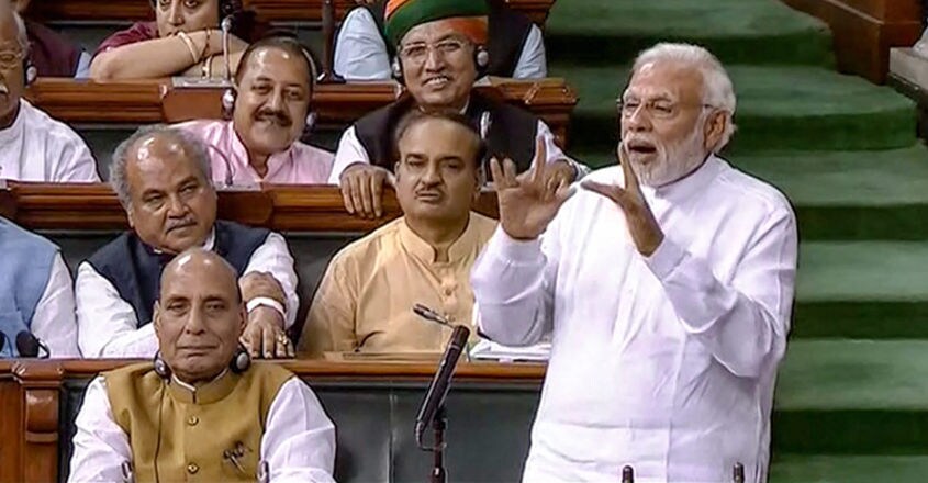 No-confidence motion against NDA govt defeated | As it happened | PM Modi | Rahul hugs Modi ...