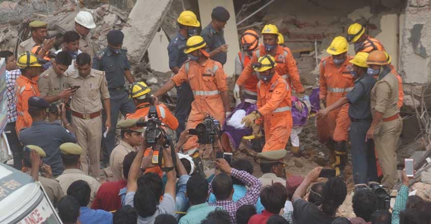 Greater Noida collapse: 5 more bodies recovered, toll rises to 9 ...