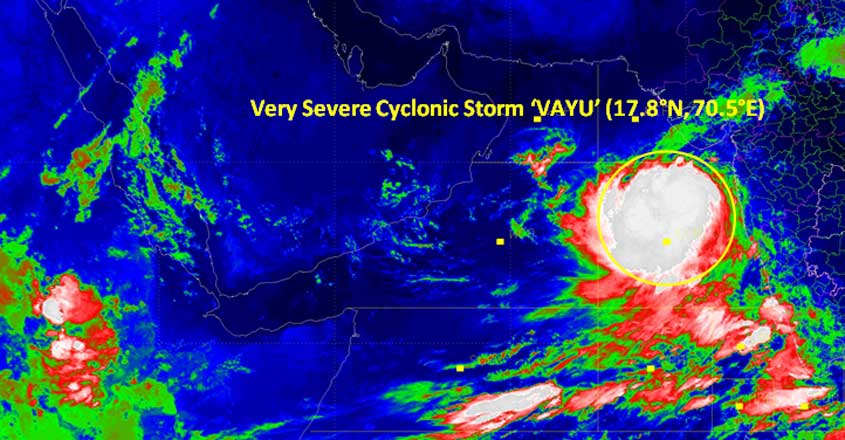 Cyclone Vayu: 3 lakh evacuated in Gujarat, Diu | India News | Manorama ...
