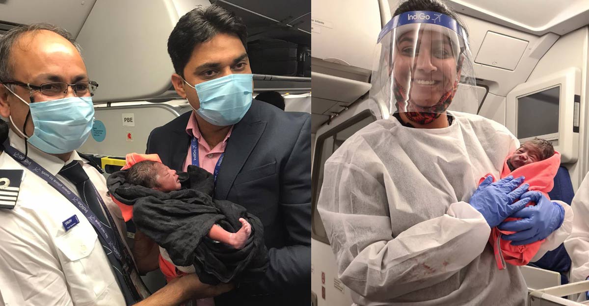 Baby boy born inside IndiGo Delhi-Bengaluru flight | India News | Manorama