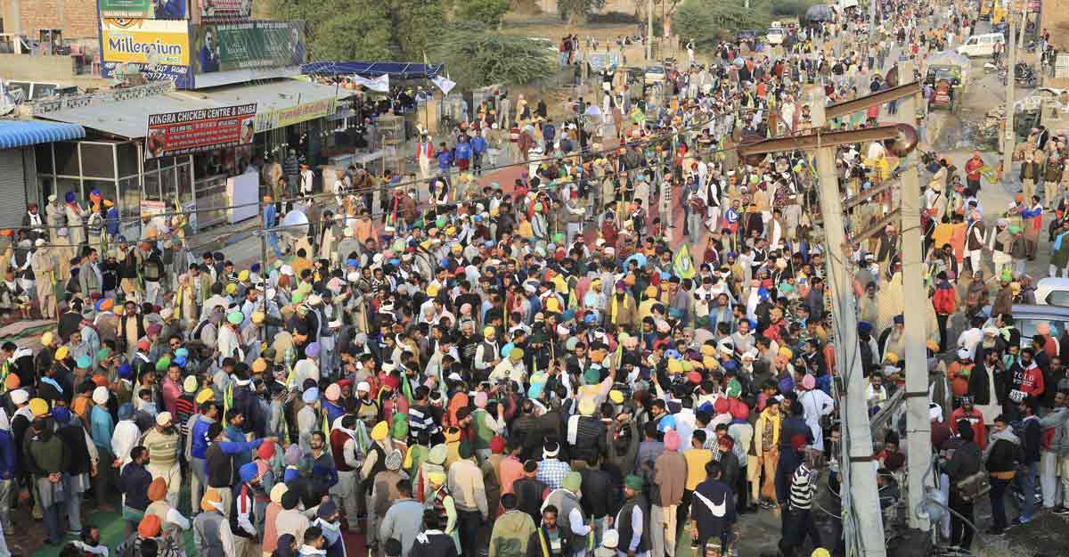 Delhi's Burari ground new epicentre of farmers' protests after tension ...