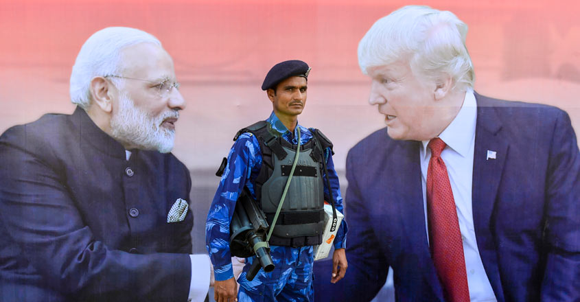 Donald Trump kick-starts India visit today to solidify Indo-US ties ...