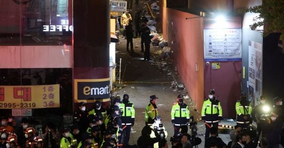 At least 151 killed in South Korea Halloween stampede