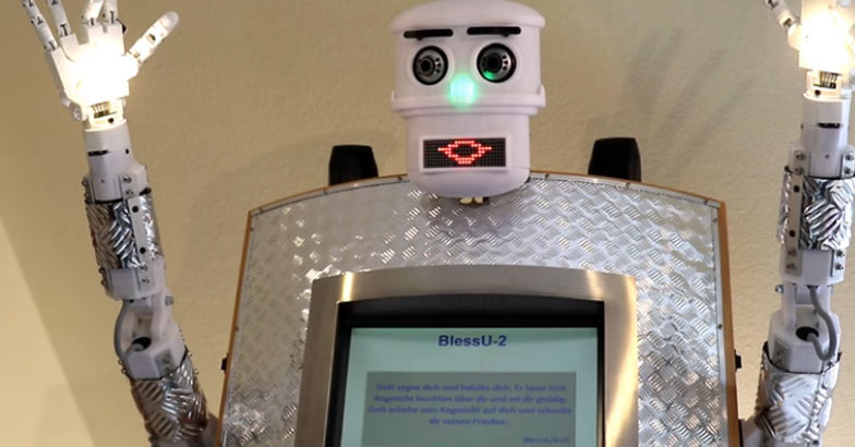 New 'robot priest' offers auto-blessings in German church | Video