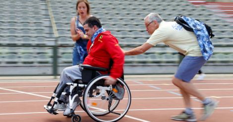 Wheelchair race, pancake toss: Brussels debuts 'Olympics for Seniors ...