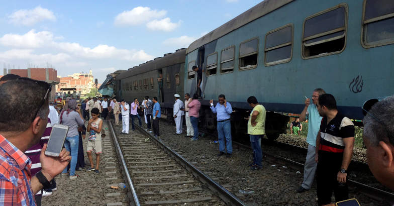 Dozens killed, many injured as two trains collide in Egypt | Egypt ...