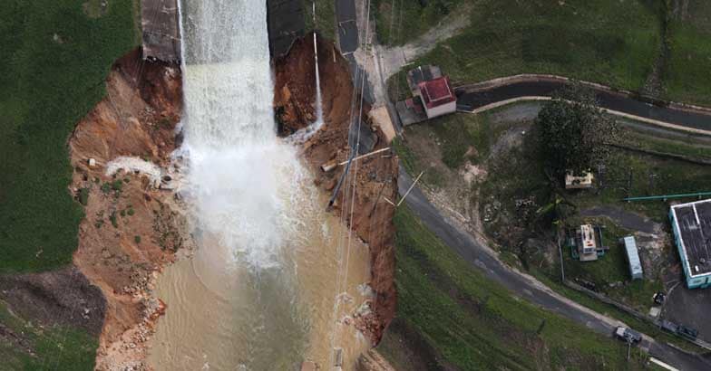 Puerto Rico dam on verge of collapse after hurricane | Puerto Rico ...