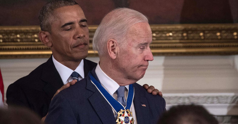 Obama surprises Joe Biden with top civilian honor | Joe | Biden ...