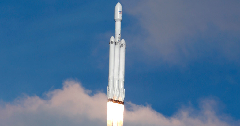 SpaceX launches new rocket primed for future crewed missions | Elon ...
