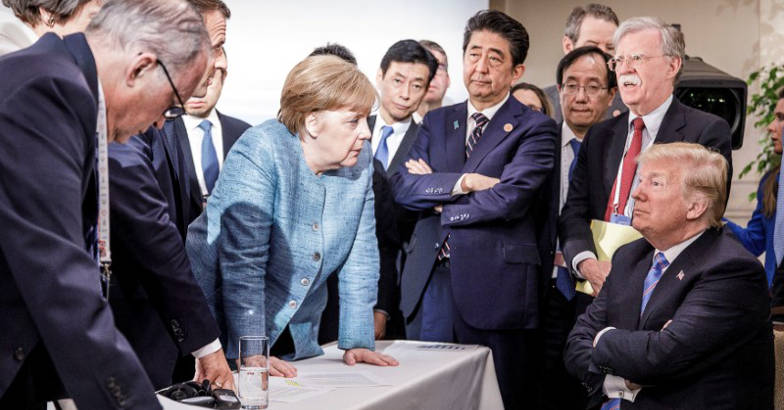 The G7 summit - one photo that sums it up | World News | International News