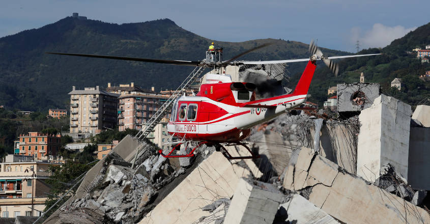 Search for survivors after Italian motorway collapse kills at least 26 ...