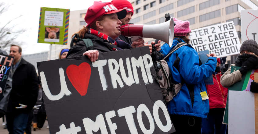 Women protest in hundreds of US cities for third straight year | Onmanorama