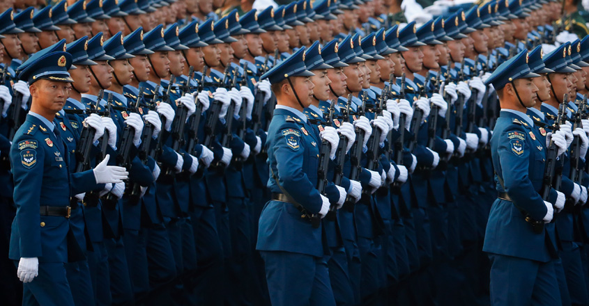 China flexes military muscle to mark 70 years of Communist rule | World ...