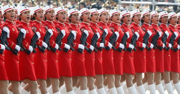 China flexes military muscle to mark 70 years of Communist rule | World ...
