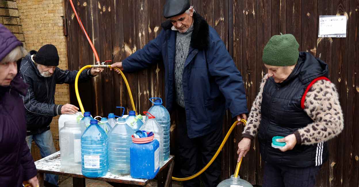 Ukraine urges residents to limit electricity use as Russia strikes ...