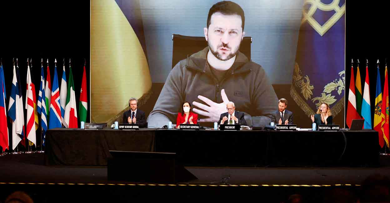 Water, electricity supply cut in Ukraine after Russia's missile barrage; Zelenskiy urges UN to ...