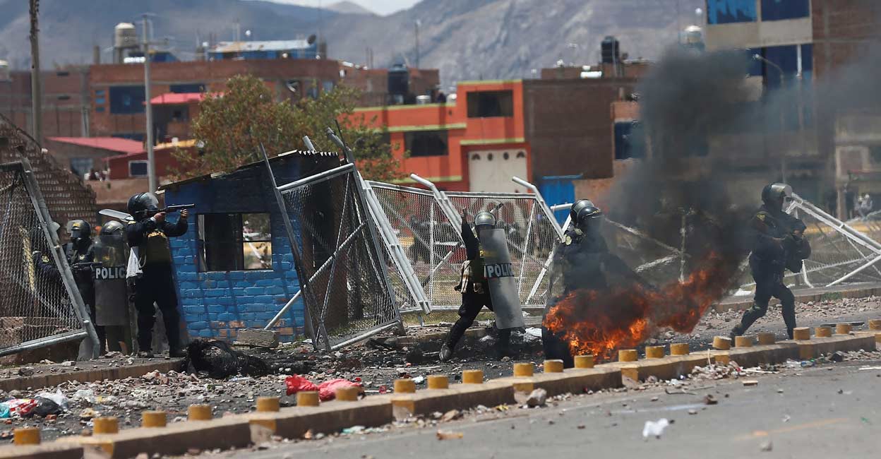 At least 17 dead in deadliest day of anti-government protests in Peru