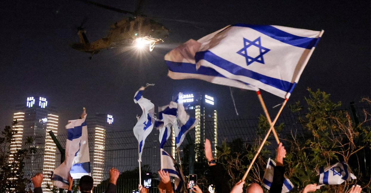 Israel receives list of hostages to be released by Hamas today