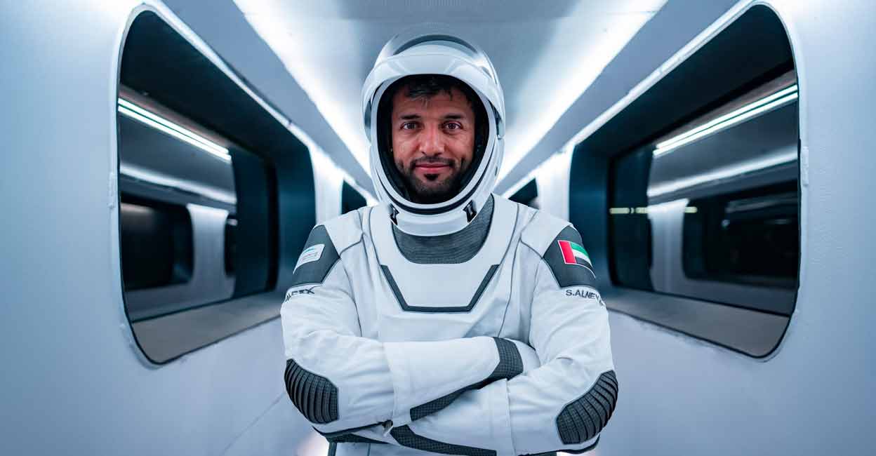 SpaceX launches four astronauts, including UAE's 'Sultan', to space station