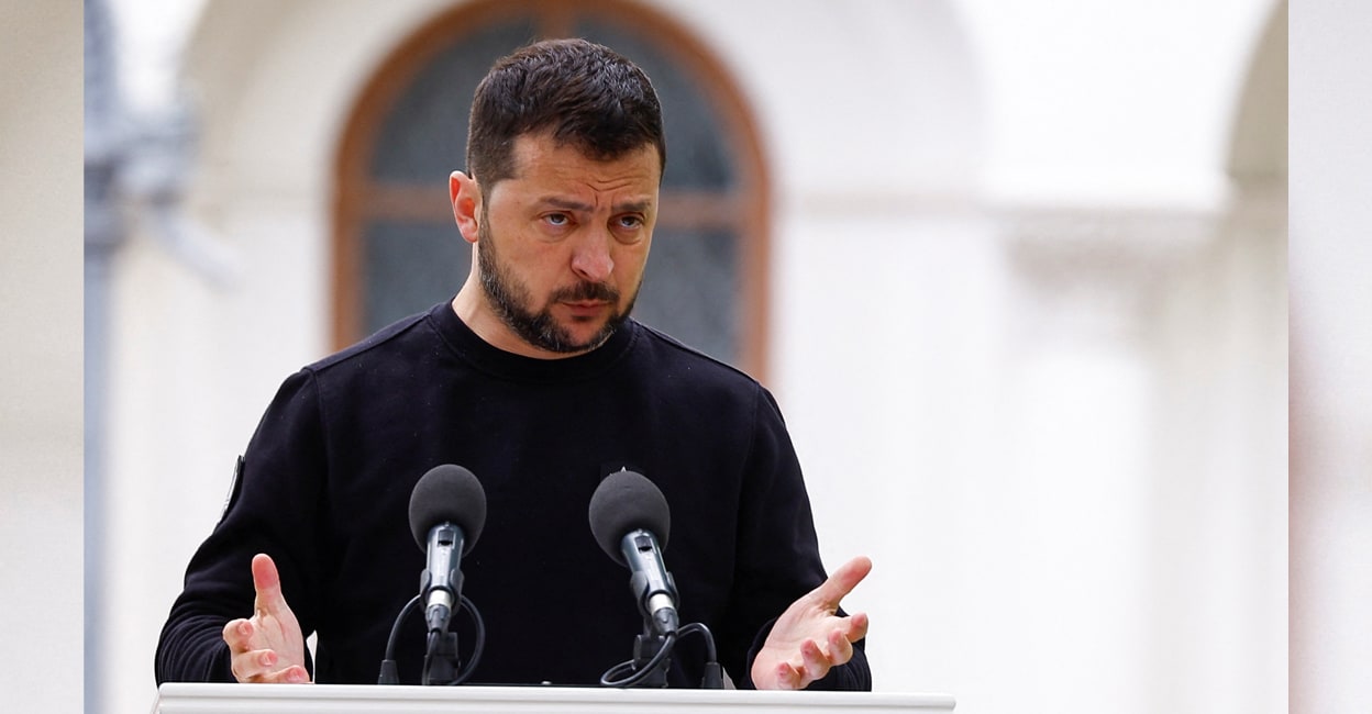 Ukraines Zelensky Expected To Meet Pope On Saturday Sources