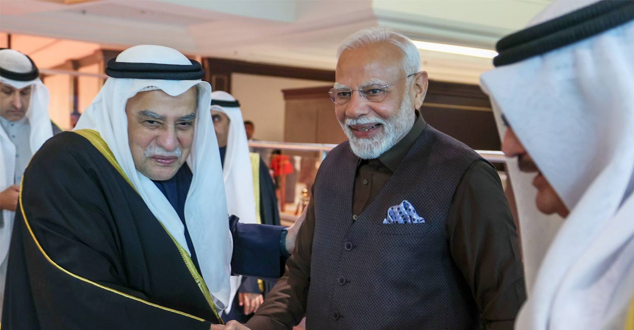Modi's Kuwait trip first by an Indian PM in 43 yrs; stresses on ...