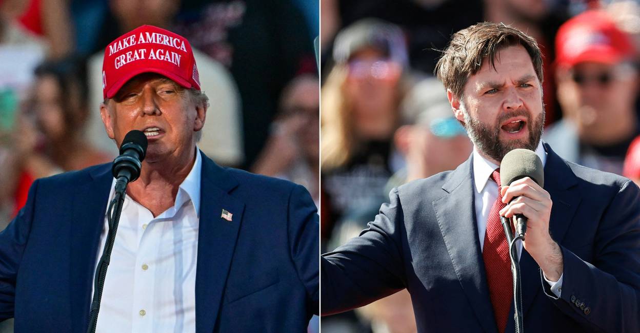 Trump formally named Republican presidential candidate; JD Vance his ...